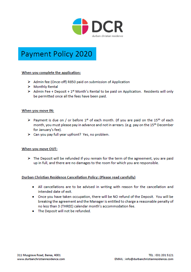 DCR Forms - DCR Website