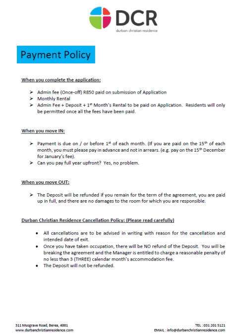 DCR Forms - DCR Website